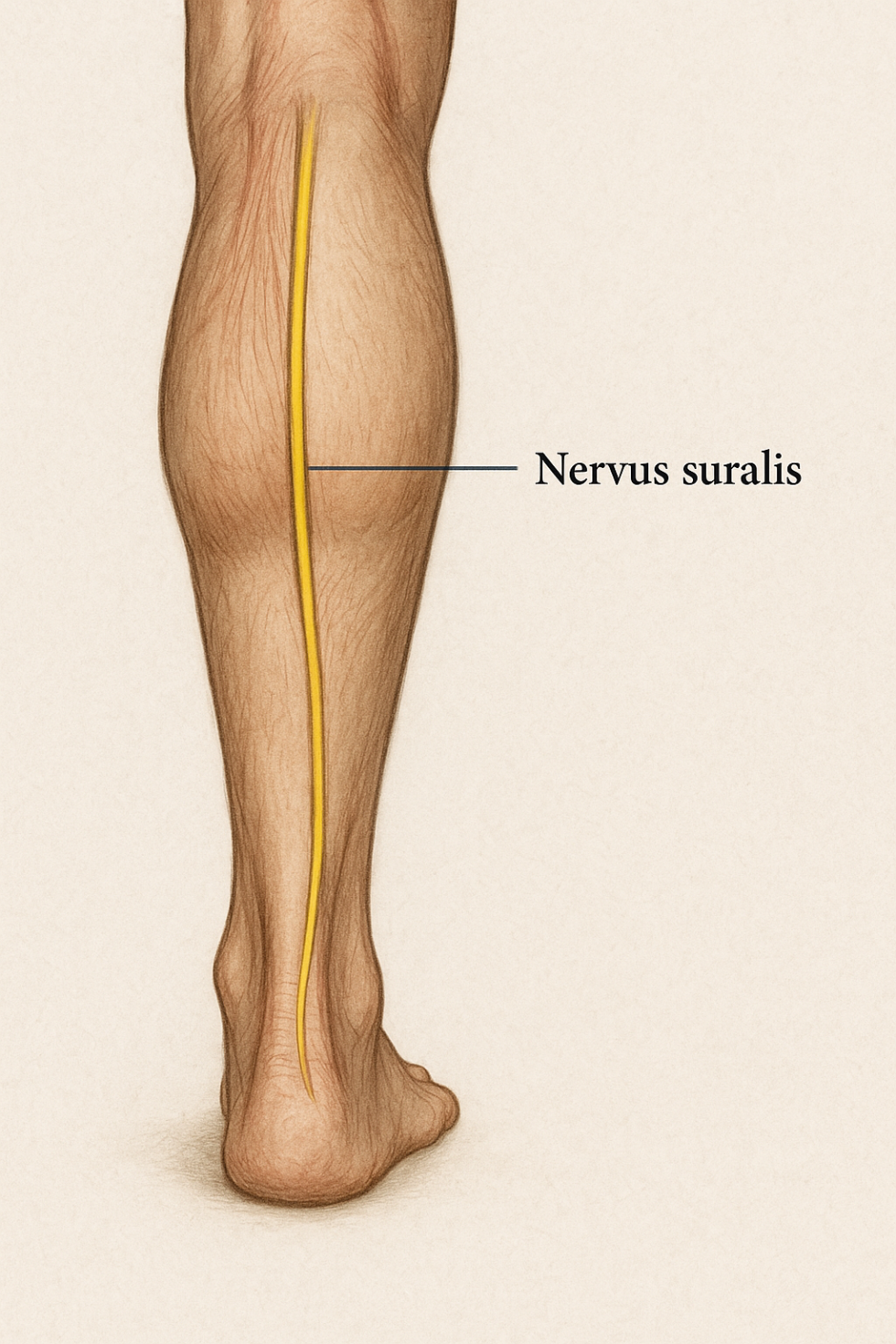 Nervus suralis - Tıpacı